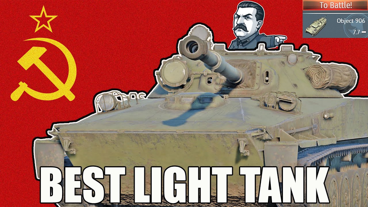 Object 906 [Stock Grind] The Best Light Tank 8.0 BR ? - YouTube