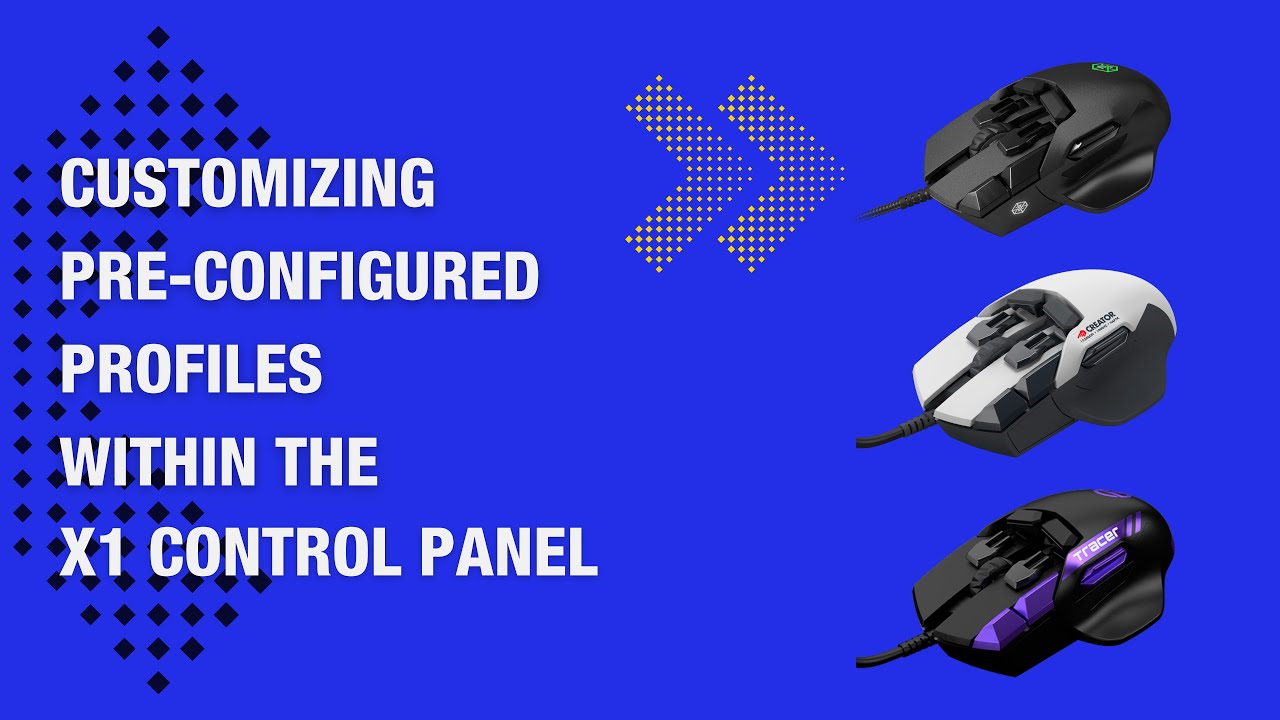 Customizing a pre-configured profile and making it your own within the ...