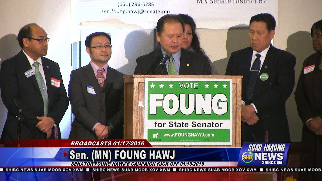 SUAB HMONG NEWS: Senator Foung Hawj official kickoff his re-election ...