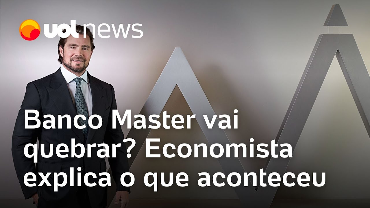 Banco Master vai quebrar? Economista Pedro Menezes explica o que aconteceu e venda para BRB ...