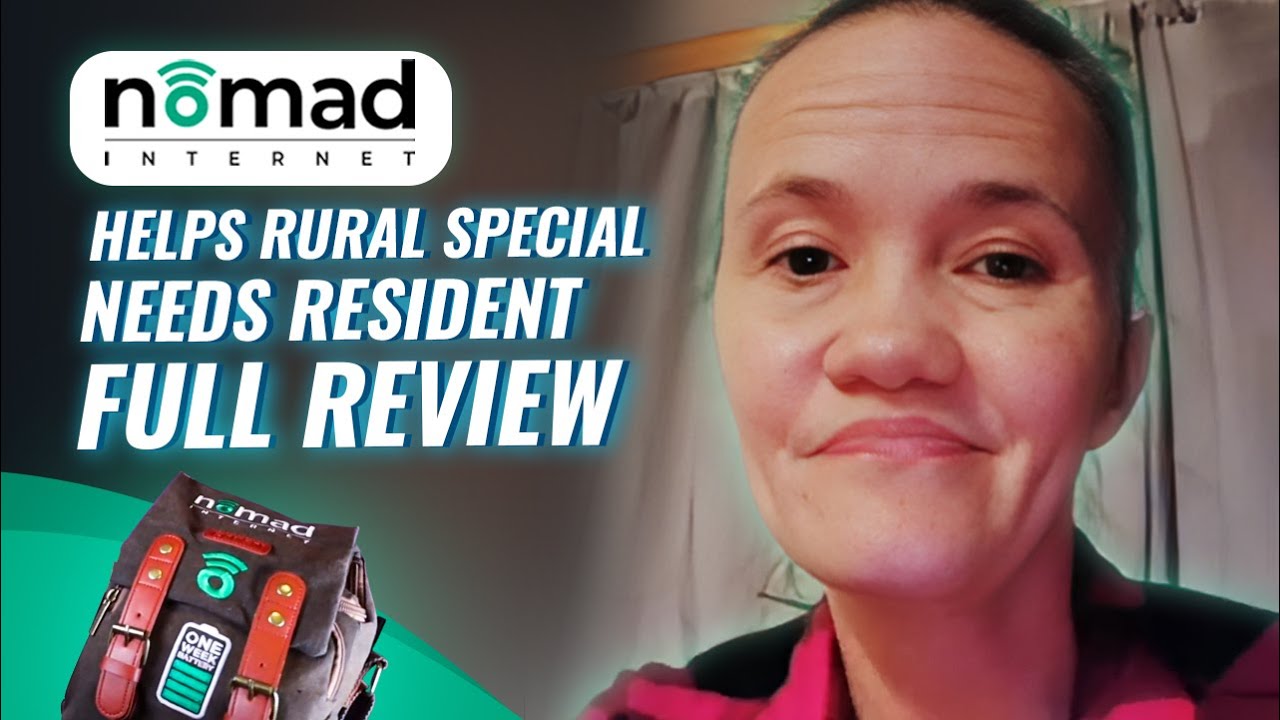 Nomad Internet Helps Rural Special Needs Resident – Full Review - YouTube