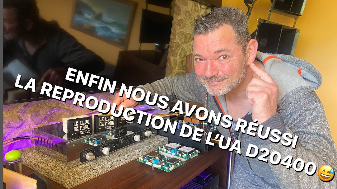 ENFIN NOUS AVONS LA UA-D20400 😍POUR VOS DACS 😅 ️ DU GOOD JOB ‼️‼️ - YouTube
