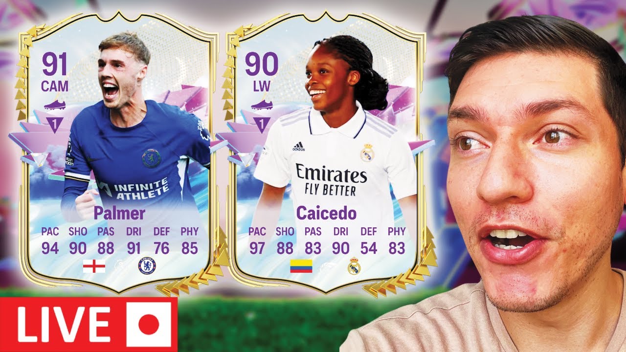 FC 24 Live | Packs for COLD PALMER! | FC 24 Gameplay 🔴 - YouTube