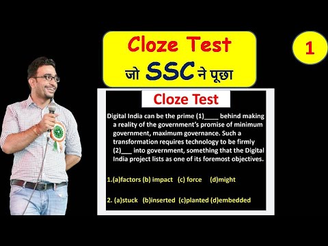 Cloze Test asked in SSC CGL | Cloze Test for SSC CGL | SSC CGL PYQs ...