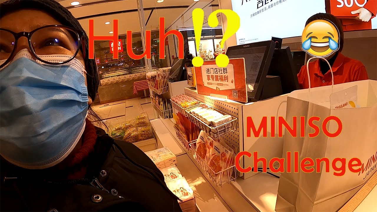 100 RMB MINISO Challenge || Beijing || - YouTube