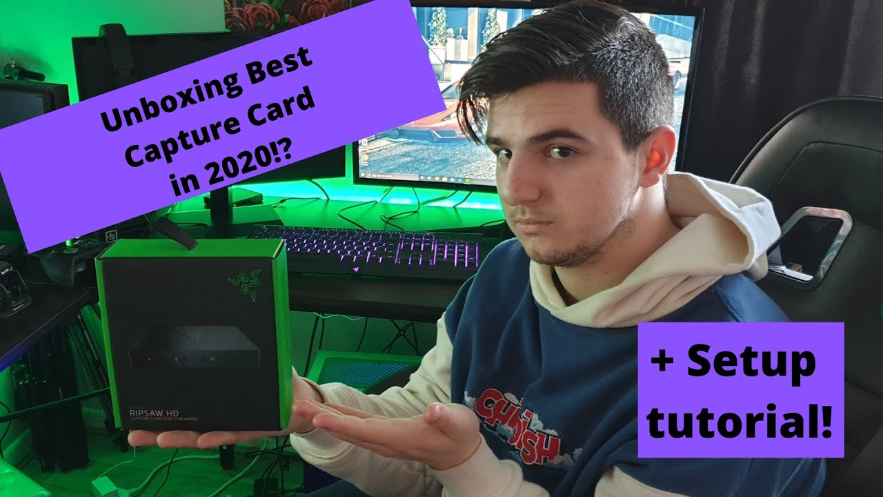 UNBOXING and How to SETUP Razer Ripsaw HD!!! - YouTube