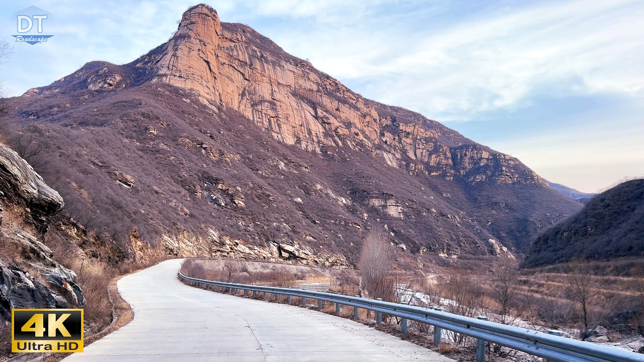 Driving on the Fuping 72 Turns of Heavenly Road 4K HDR - TAIHANG ...