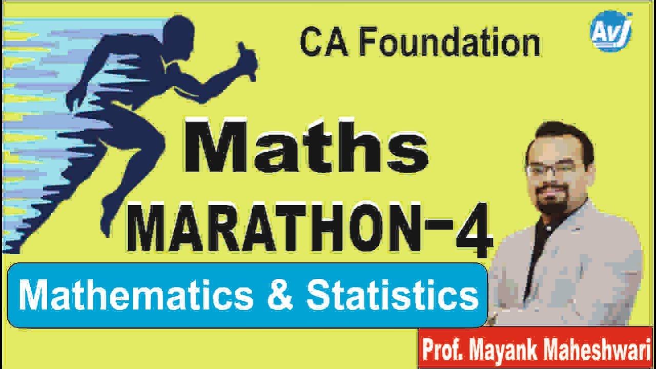 CA Foundation Mathematics| Marathon Revision Part 4(Last part) - YouTube