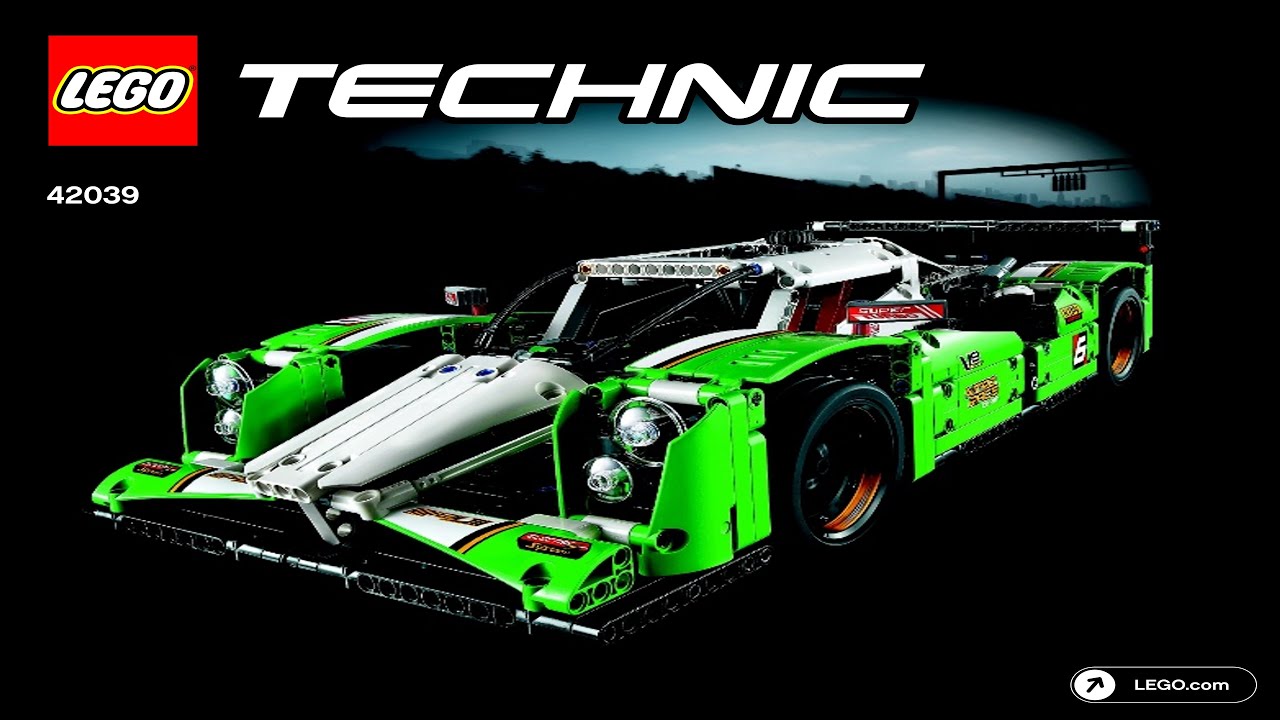 LEGO instructions - Technic - 42039 - 24 Hours Race Car - YouTube