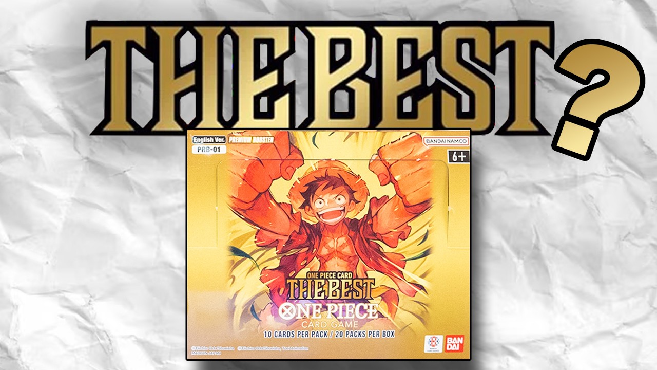 Is it THE BEST? One Piece TCG PBR 01 Booster Box Opening! Will we pull ...