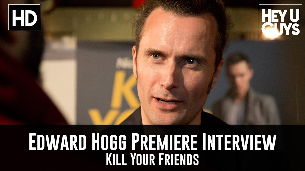 Edward Hogg Premiere Interview - Kill Your Friends - YouTube