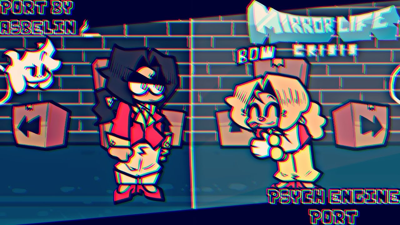 FNF Mirror Life Crisis Android Recreation ( PE/LUA PORT ) - YouTube