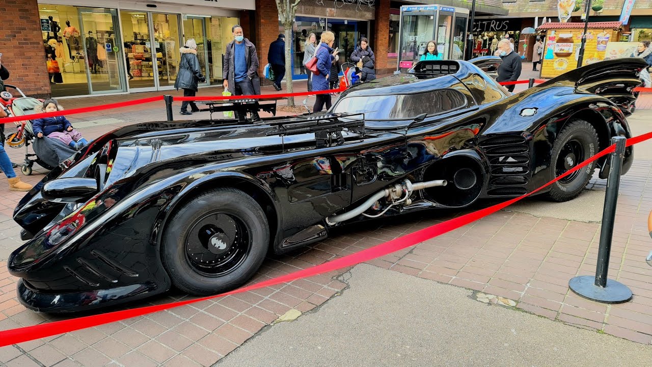 Original Batmobile From The 1989 Batman Movie In Enfield, London. - YouTube