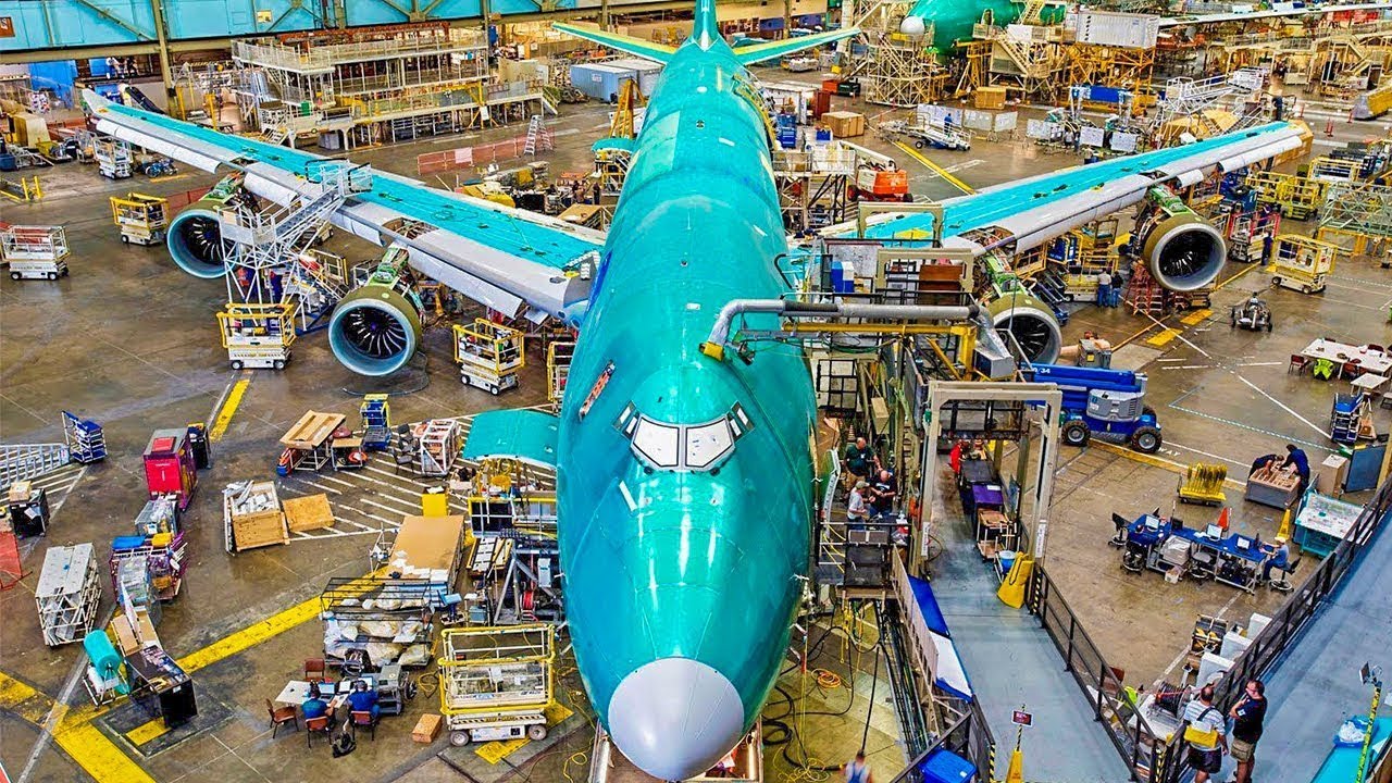 Amazing Modern Boeing Aircraft Manufacturing & Assembling Process ...