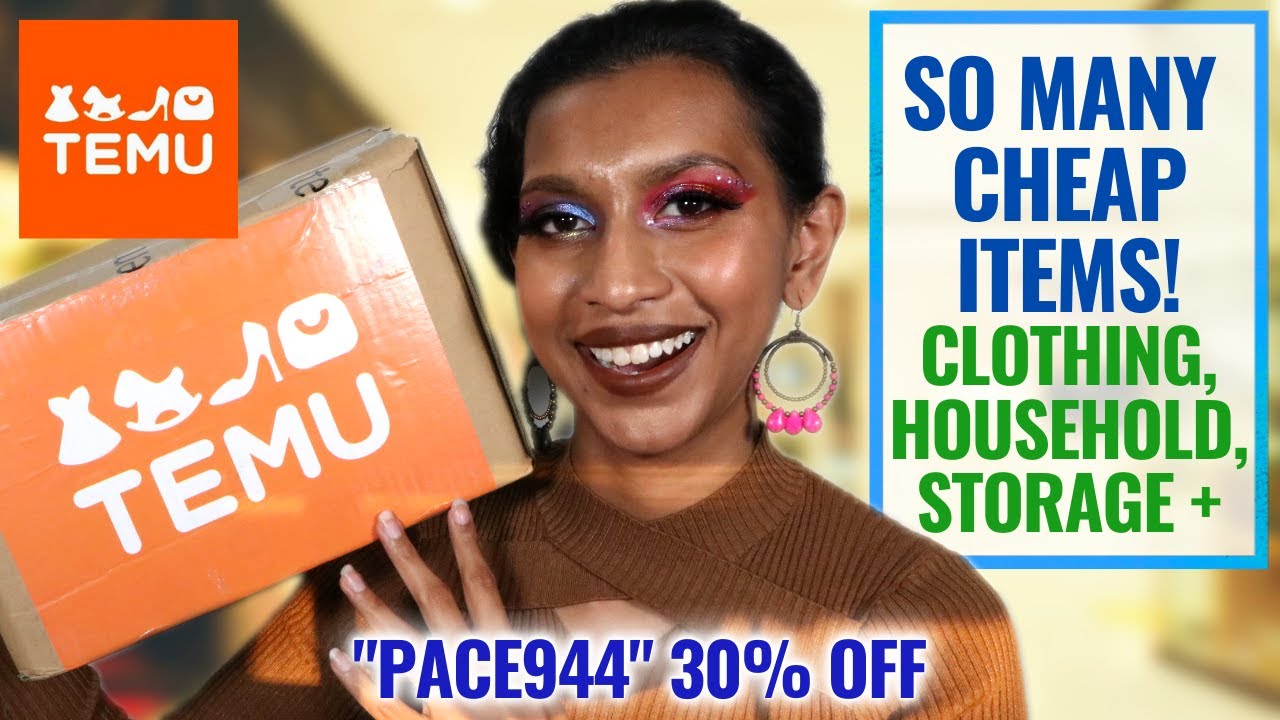 $70 Temu Haul | Women's Clothing, Accessories, Storage & Household ...