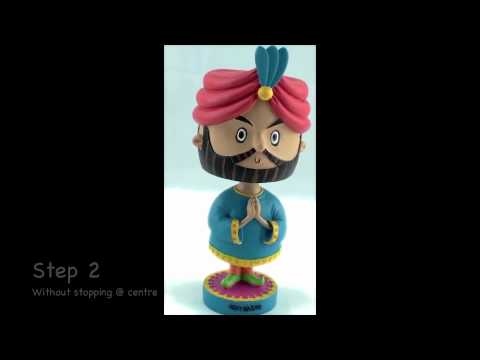 The great Indian nod - Namaste Bobblehead - YouTube