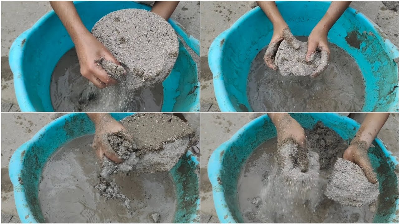 White grainy huge moon cakes🤗 crumbling in water very yummy 🤤 - YouTube