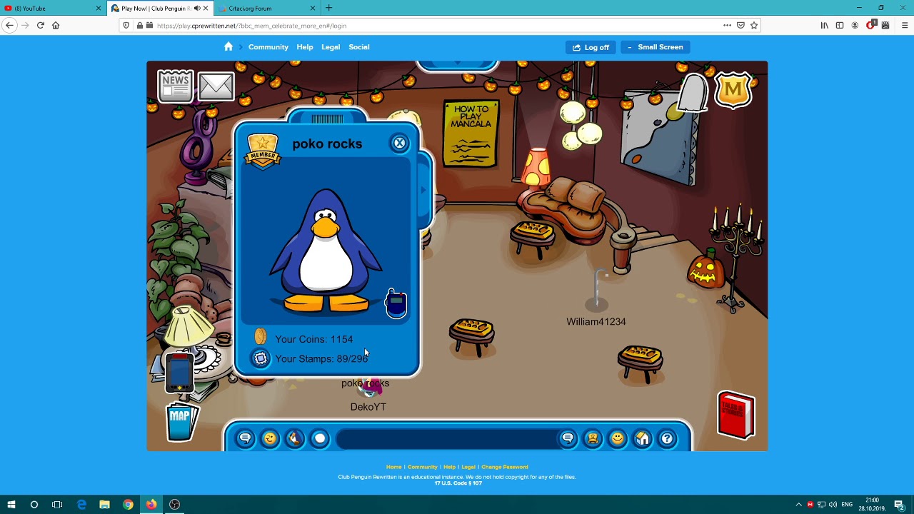 club penguin rewritten - YouTube