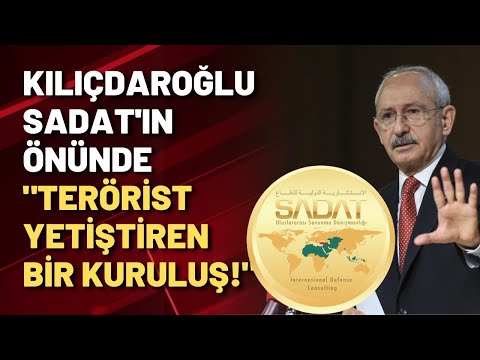 #SONDAKİKA | Kılıçdaroğlu Sadat'ın önünde \