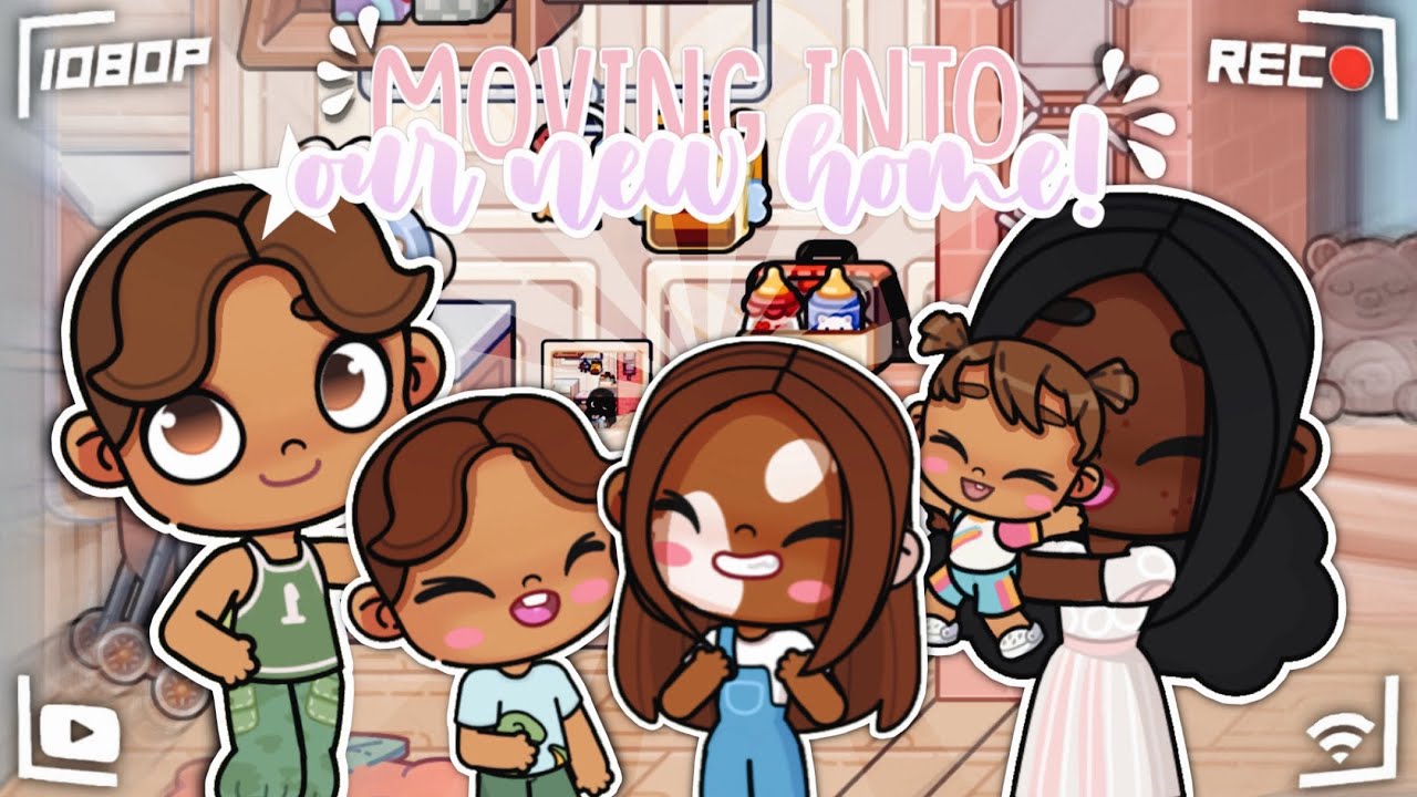 Moving into our NEW HOME! 🏡 📦 *TOUR* ||*VOICED* 🔊|| Avatar World RP ⭐️ ...