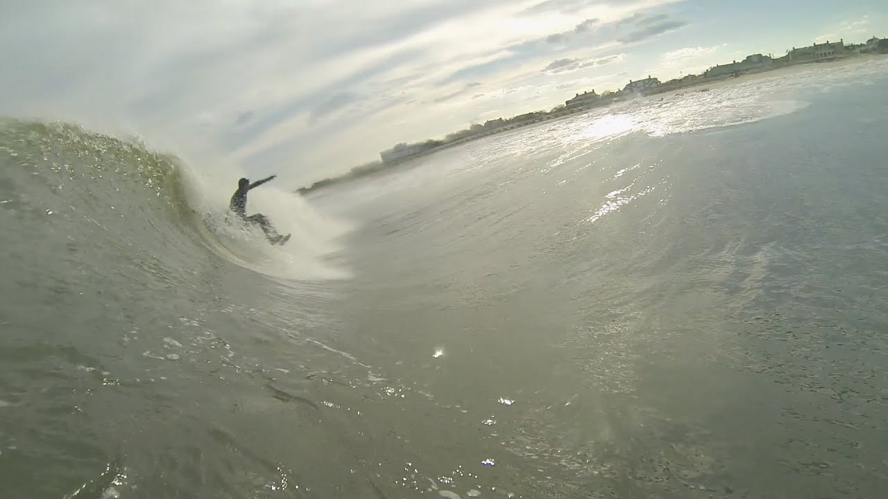 A Few Surf Clips (GoPro Hero 3) - Spring Lake, NJ - YouTube