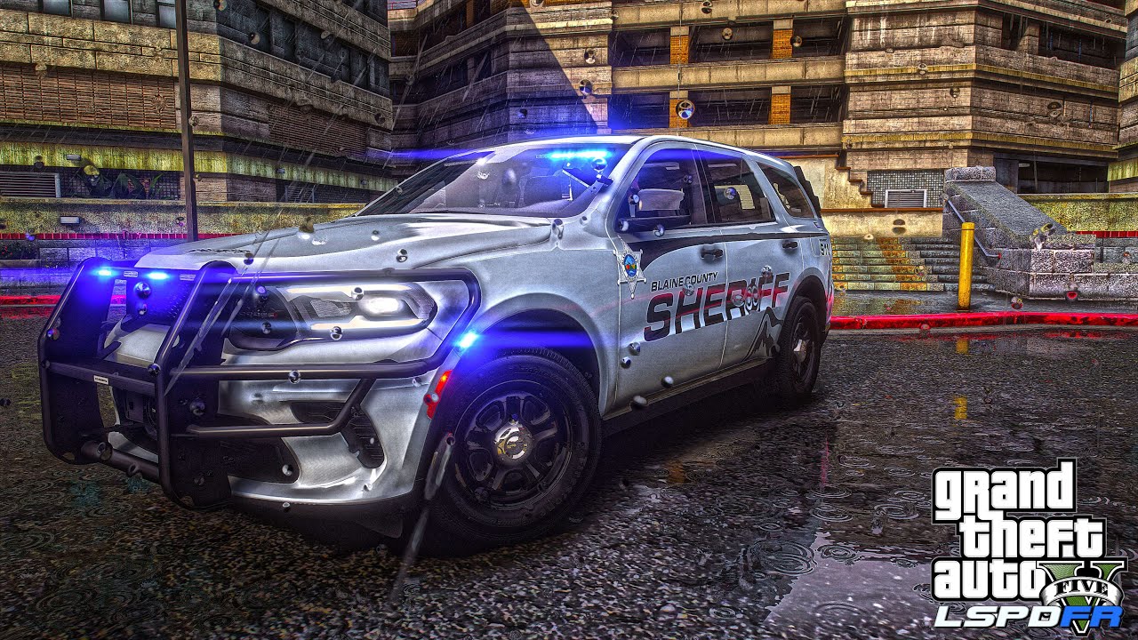 GTA 5 || DEPUTY SHERIFF || Blaine County || Slick Top Durango || 4K ...