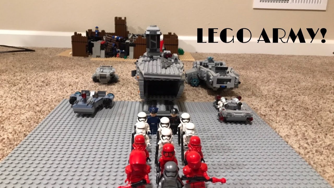 MY LEGO STAR WARS FIRST ORDER ARMY - YouTube