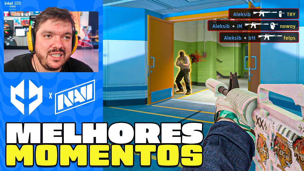 ESTREIA DA IMP! IMPERIAL vs NAVI - MELHORES MOMENTOS - IEM RIO 2024 ...