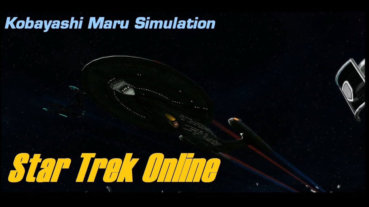Star Trek Online: Kobayashi Maru Simulation... - YouTube