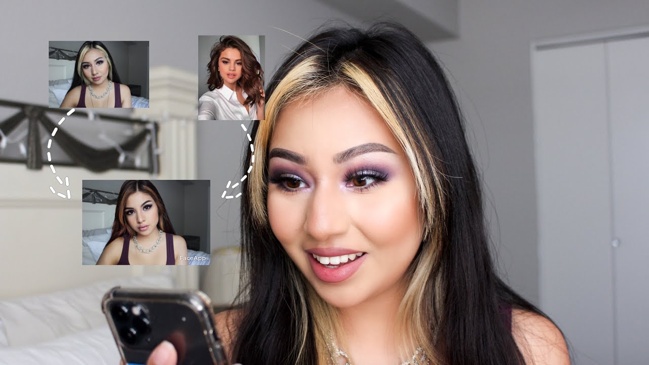 Morphing My Face into Celebrities To See How I Look Like!!! - YouTube
