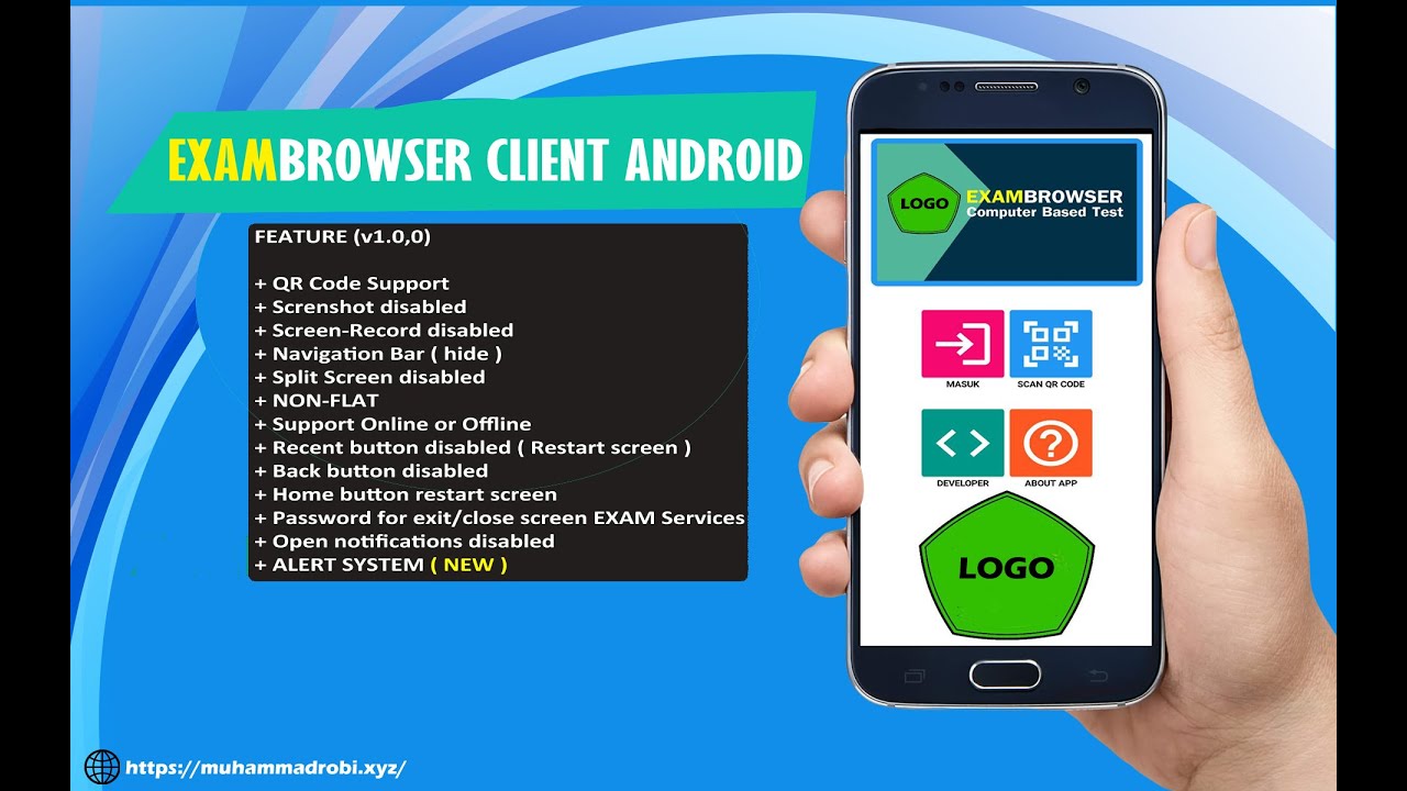 Exambrowser - Aplikasi android mencegah mencontek - YouTube