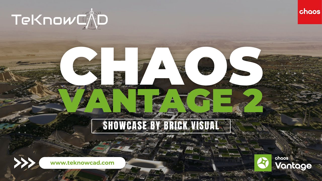 Chaos Vantage - Showcase by Brick Visual | TeKnowCAD - YouTube