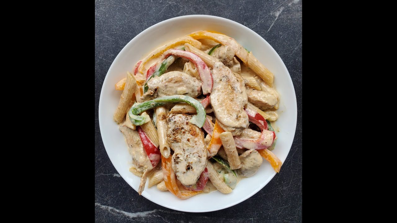 Make Restaurant-Worthy Rasta Pasta with Jerk Chicken in Minutes! - YouTube