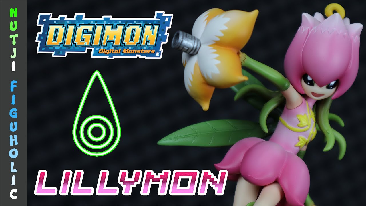 โมเดลเรซิ่น Digimon : Lillymon Evolution | Maple Country Studio | - YouTube