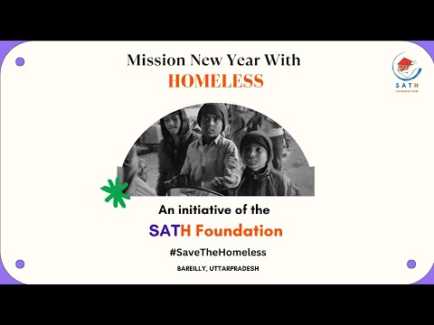 Mission new year with Homeless | SATH Foundation Bareilly | # ...