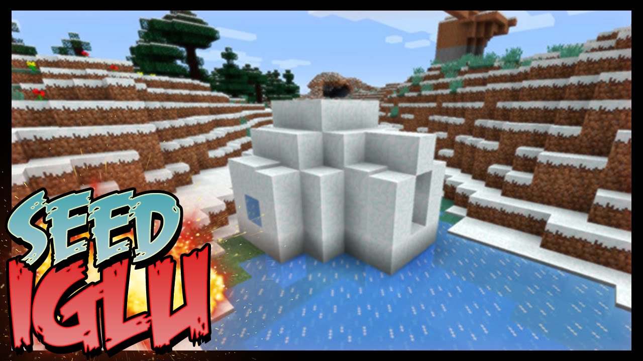 COMO ENCONTRAR UM IGLU EM MENOS DE 2 MINUTOS: MINECRAFT 1.9 - YouTube