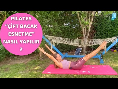 Pilates 'DOUBLE LEG STRETCH-ÇİFT BACAK ESNETME' Egzersizi Nasıl Yapılır? | Pilates Eğitimi Başlangıç