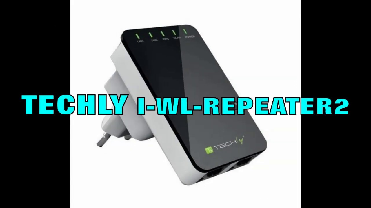 TECHLY WiFi Repeater - YouTube