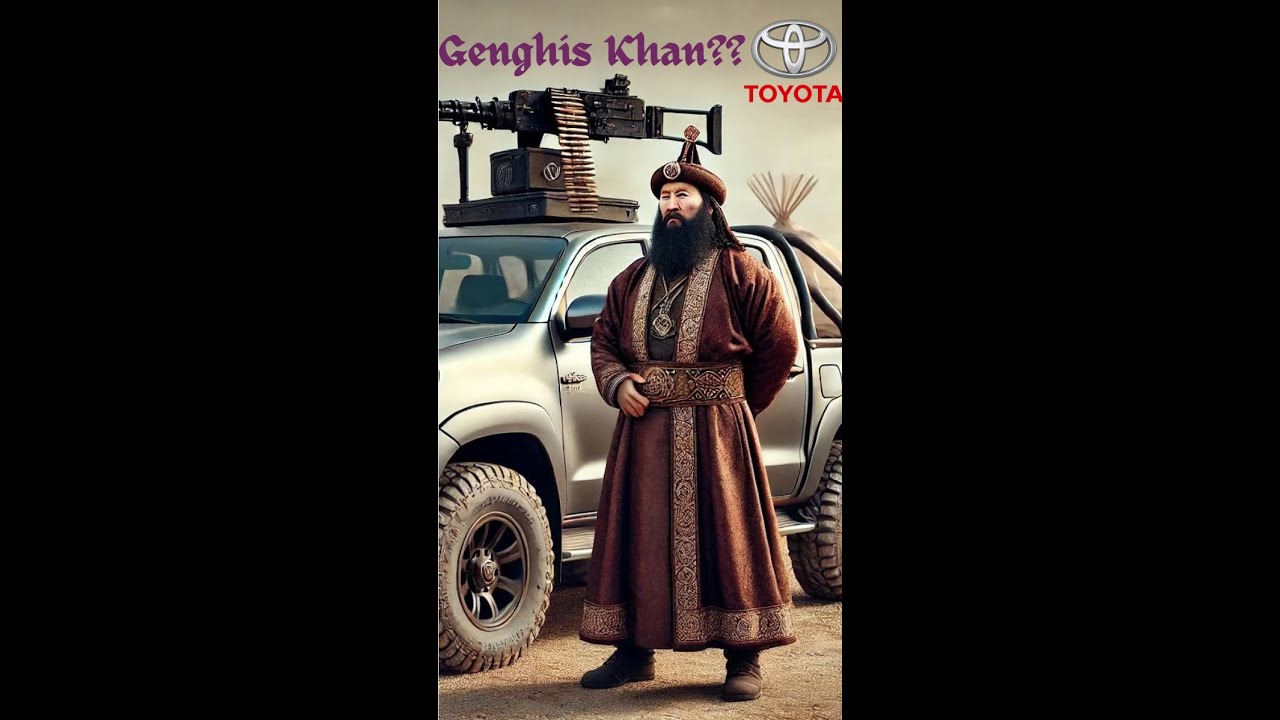 Which CARS would Historical Figures Drive? #1: GENGHIS KHAN - YouTube