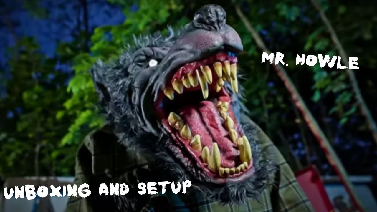 Spirit Halloween - Mr. Howle UNBOXING and SETUP - YouTube