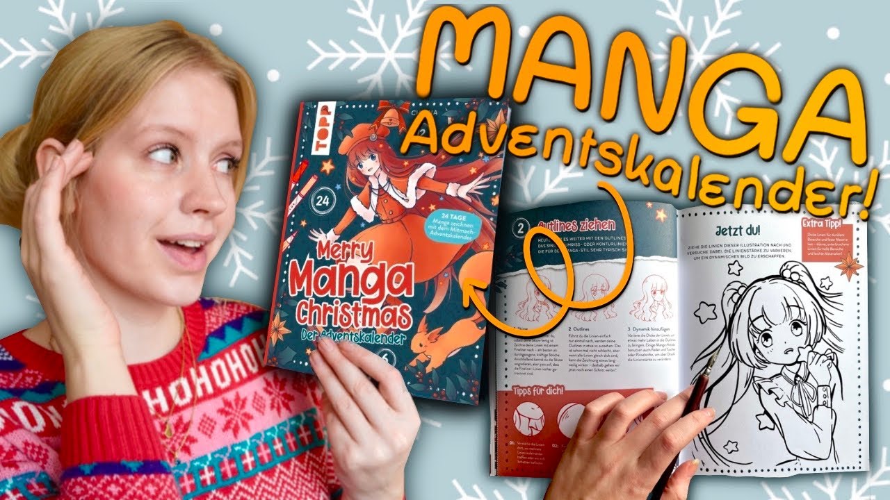 MERRY MANGA CHRISTMAS - Das kreative Adventskalender-Buch zum mitmachen ...