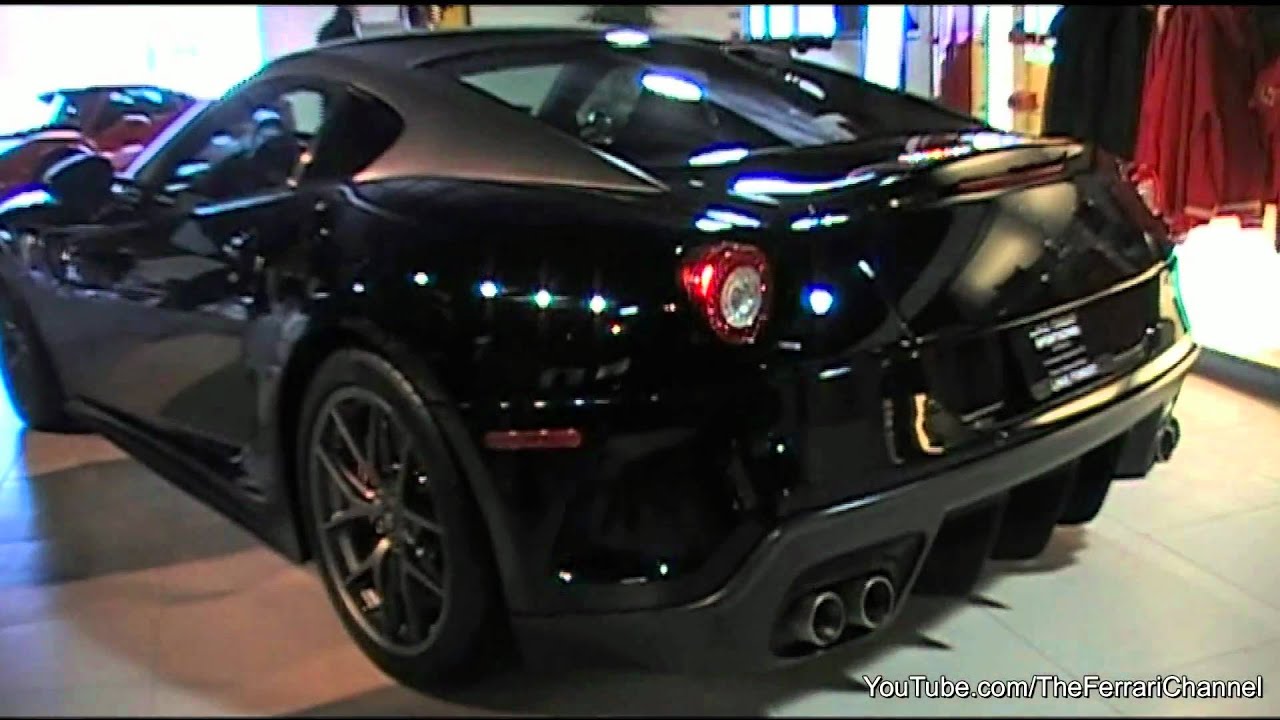(1080p) Black Ferrari 599 GTO Full Details - YouTube