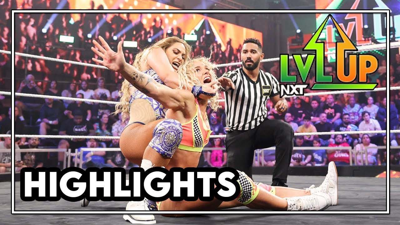 Amari Miller & Elektra Lopez vs Dani Palmer & Sol Ruca - NXT LEVEL UP 01/06/23 Highlights - YouTube