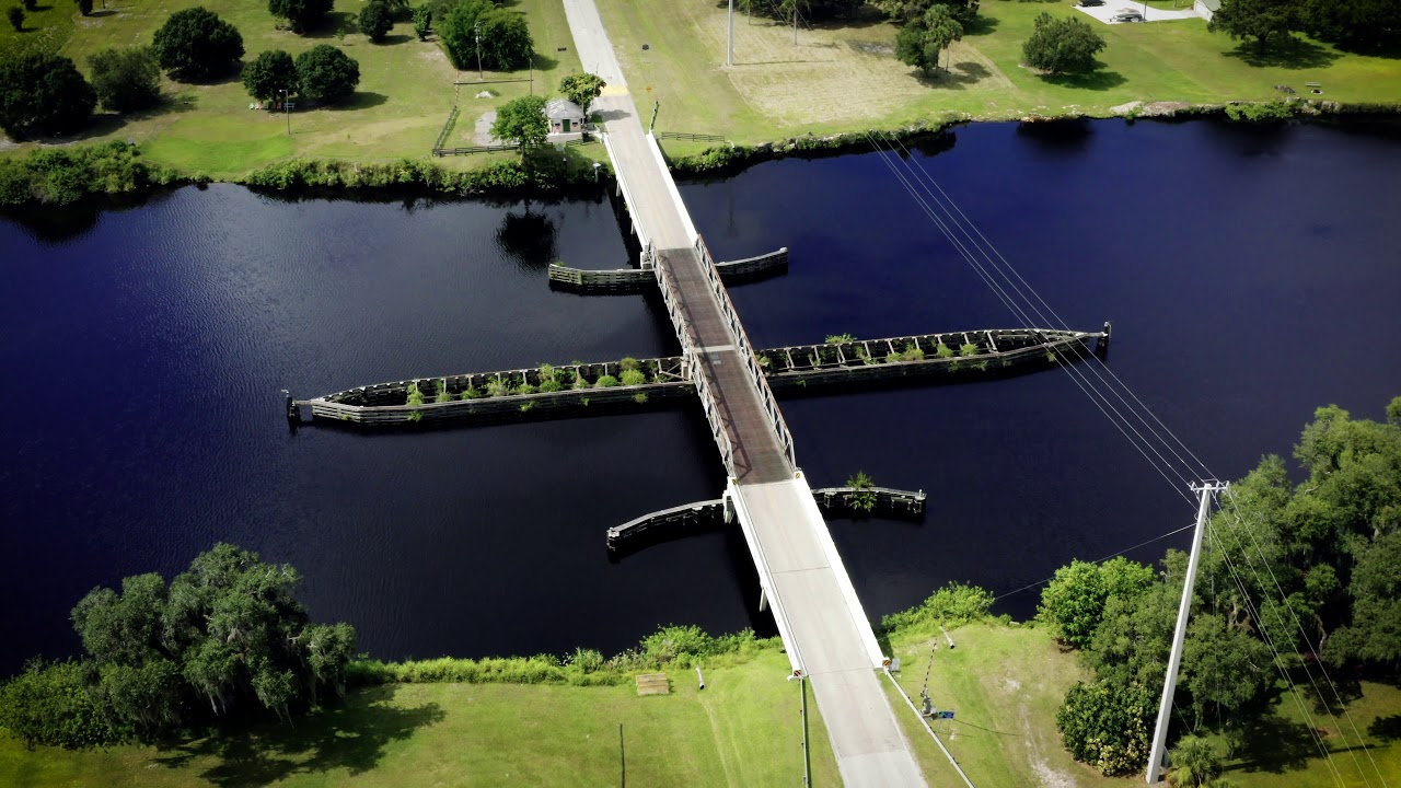 Fort Denaud Bridge, Labelle, FL - YouTube
