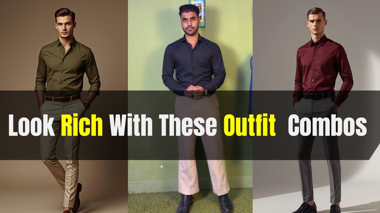 Top 5 Best Formal Colour Combinations for Men’s 2025 #formalwear - YouTube