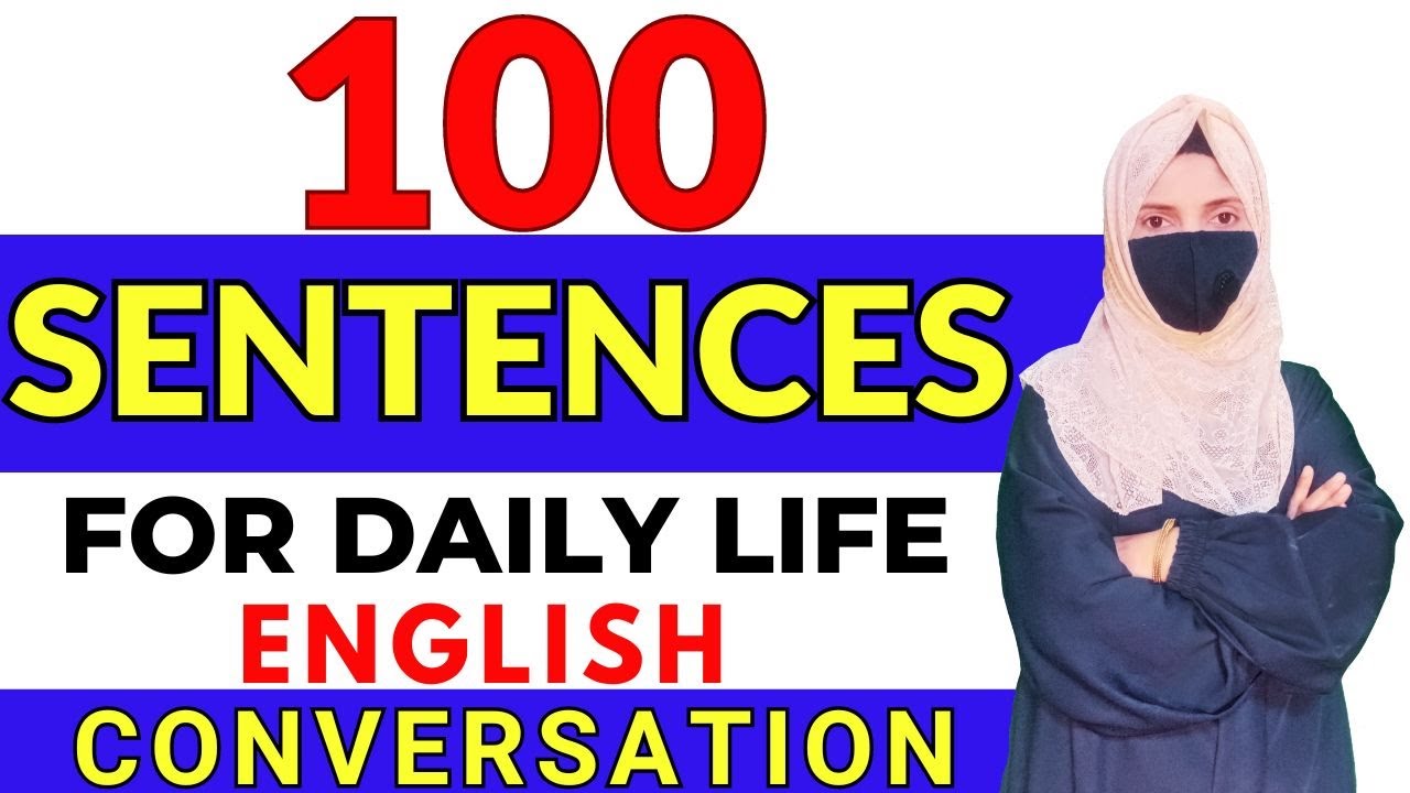 100 daily use sentences | spoken English practice | English learning by ...