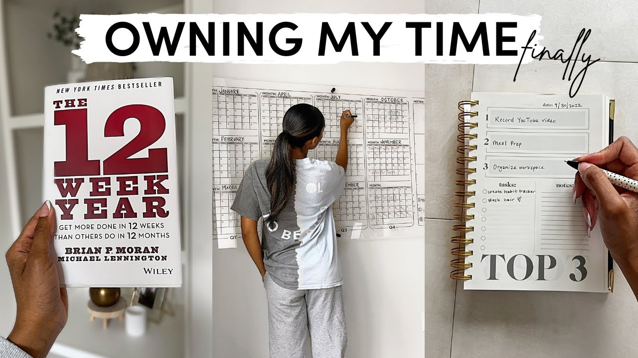 PLAN Q4 WITH ME | Changing my relationship with time - YouTube