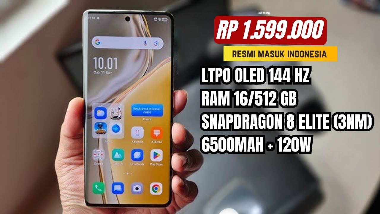 RAM 16/512 GB, 6500mAh !! HP KELUARAN TERBARU YANG HADIR DI INDONESIA ...