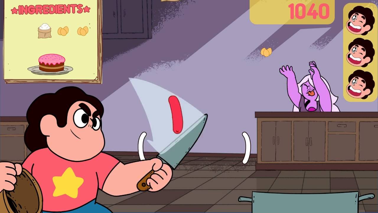 Steven Universe: Crazy Cooking! Gameplay - YouTube
