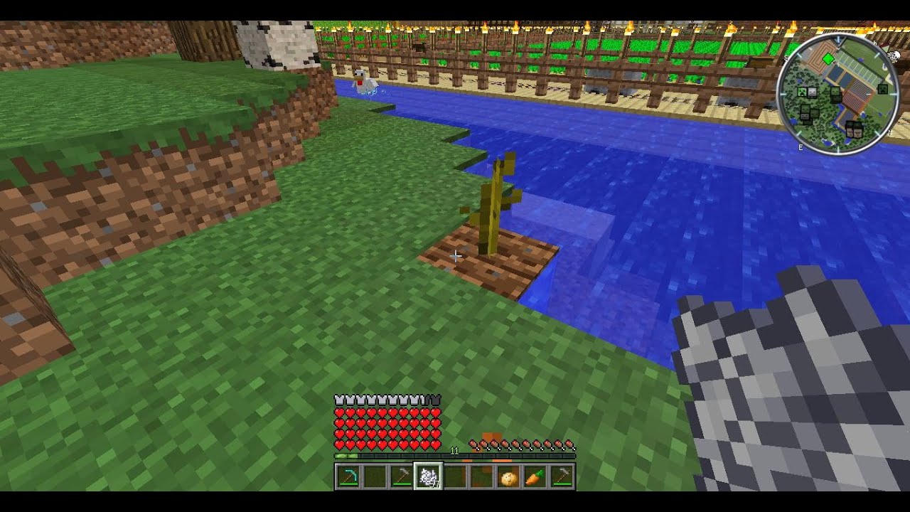 Como Cultivar Semillas De Sandia En Minecraft - YouTube